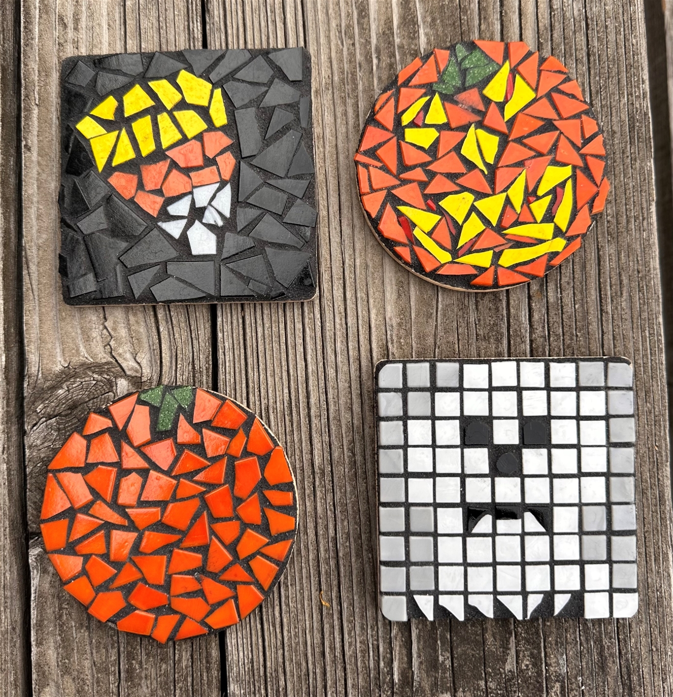 Mosaic Craft Tile Coaster Set from Hakatai
