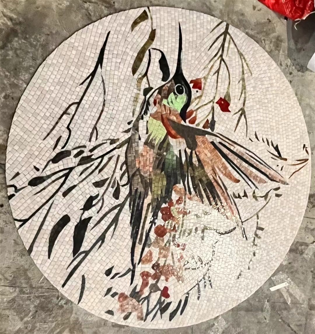 Custom Mosaic mural images