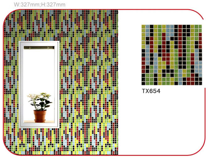 Custom Mosaic mural images